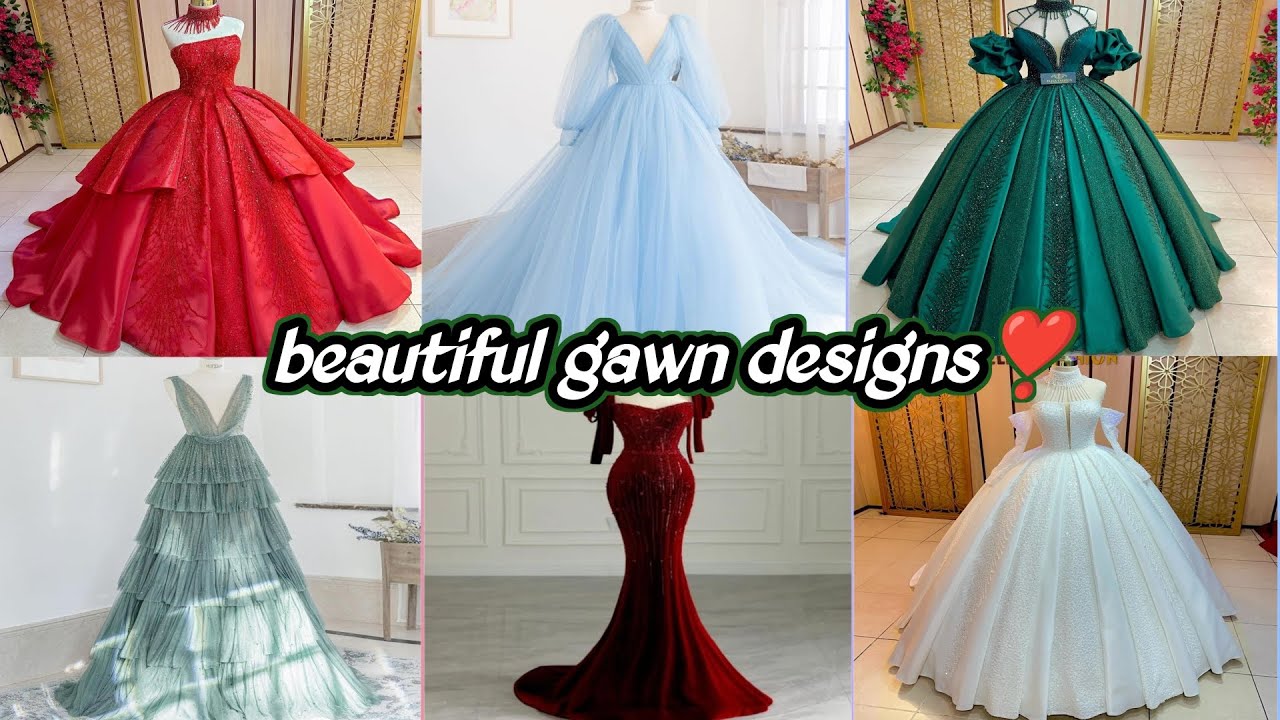#2024 beautiful gawn designs ball gawn ️🥰 ️#viral @the style squad ...