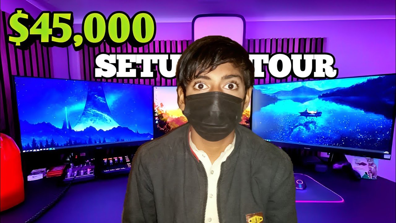 Inside My 45k Setup Tour - Full Setup Tour 2025 😱 - YouTube