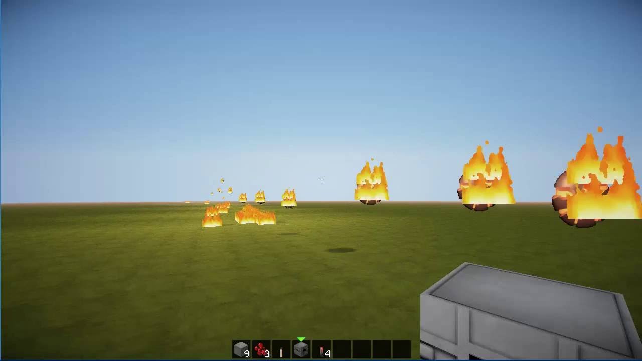 How to Make A Fire Cannon Minecraft 1.9 Tutorial - YouTube