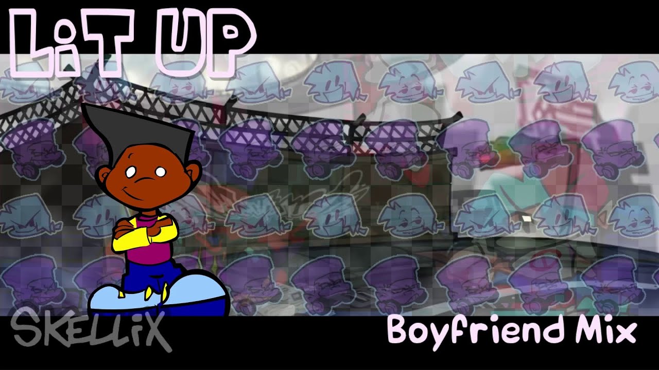 FNF Lit Up (BF Mix) Official Teaser with Vocals - YouTube
