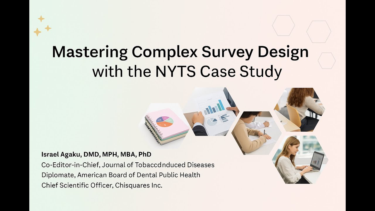 Mastering Complex Survey Design with the NYTS Case Study - YouTube