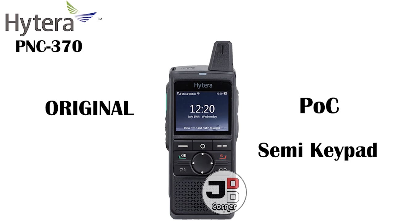 Unboxing HT POC Hytera PNC370 Semi Keypad ORIGINAL Garansi Resmi 1 Tahun | JDD Corner - YouTube