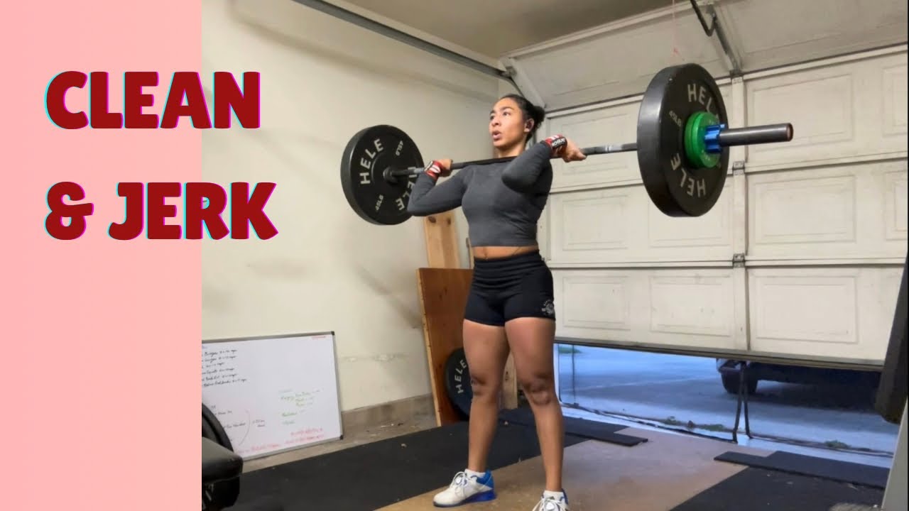 Weightlifting Clean & Jerk Session - I’m Restarting My Fitness Journey - YouTube