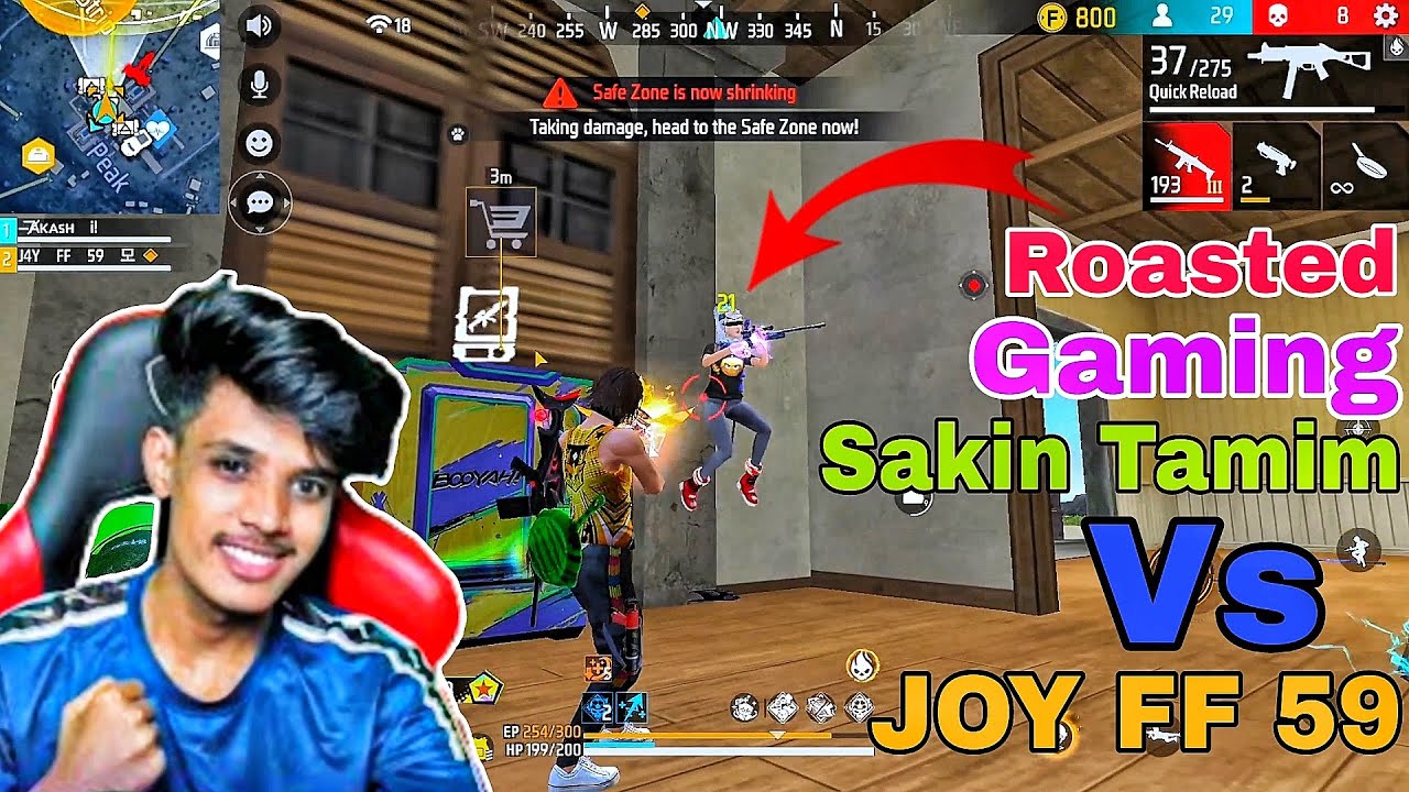 Region Top 2 | Rosted Gaming ও Sakin Tamim কে ভরে দিলাম | তাও আবার Duo ...