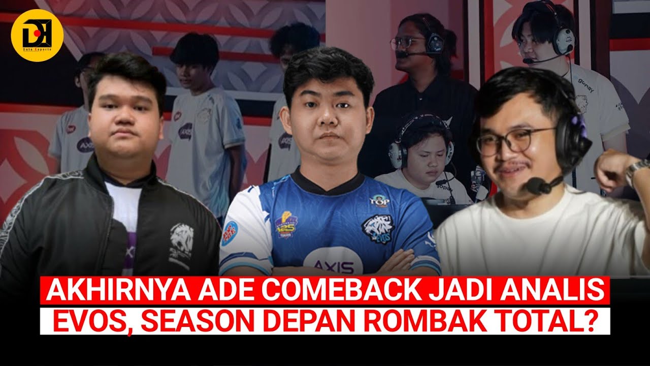 AKHIRNYA MAS ADE COMEBACK TANGANI EVOS, AERONSHIKI DAPAT KOMENTAR DARI ...