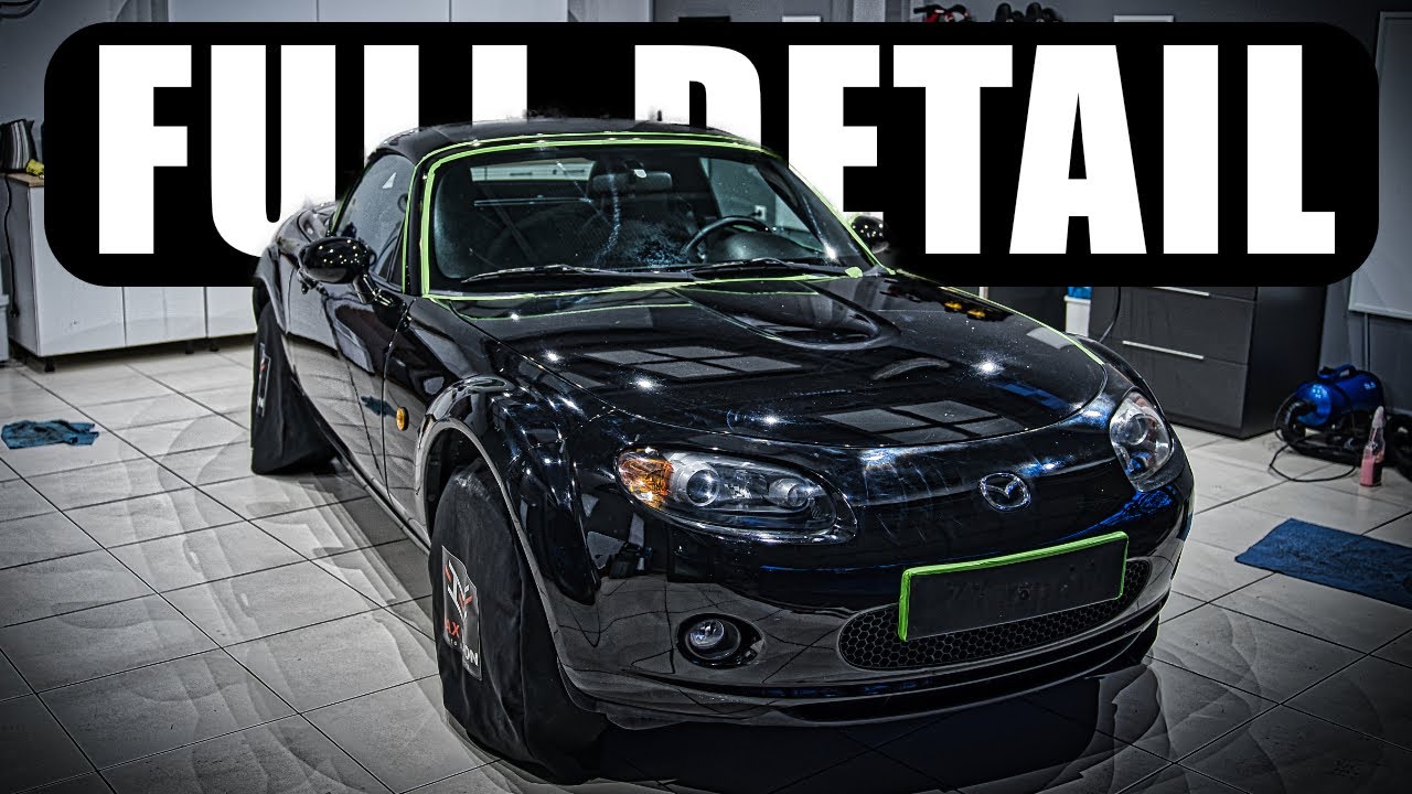 WORST Paint Polishing Attempt - Mazda MX 5 NC - Auto Detailing - YouTube