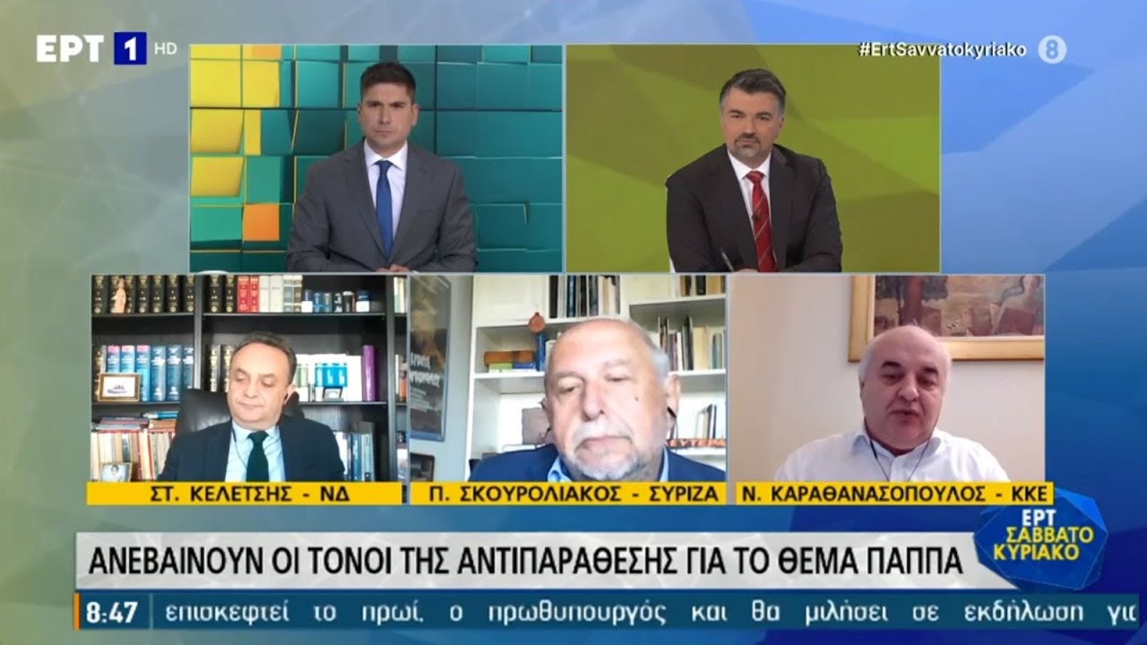 ΠΑΡΕΜΒΑΣΗ ΤΟΥ Ν. ΚΑΡΑΘΑΝΑΣΟΠΟΥΛΟΥ ΣΤΗΝ ΕΡΤ1 - YouTube