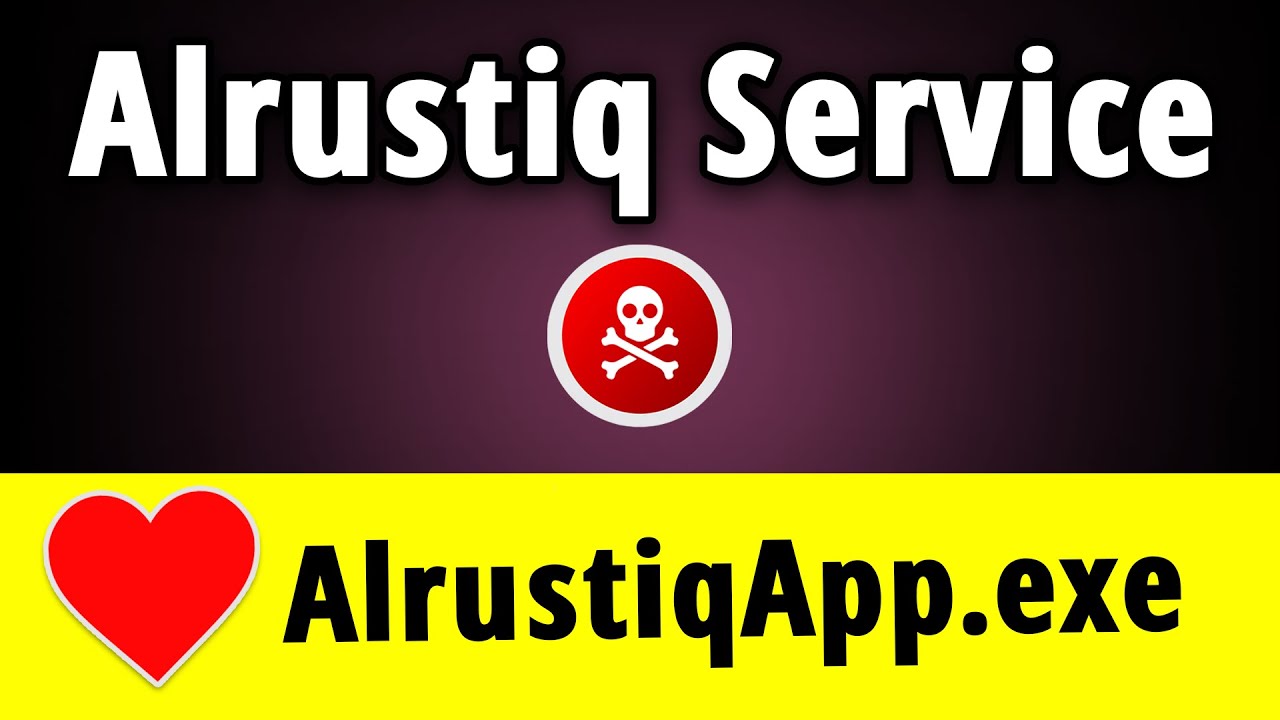 Alrustiq Service Virus: How to Manually Remove Alrustiq Service? - YouTube