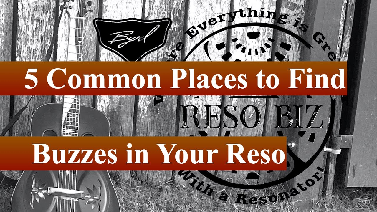 5 Common Places to Find Buzzes on Your Reso - YouTube