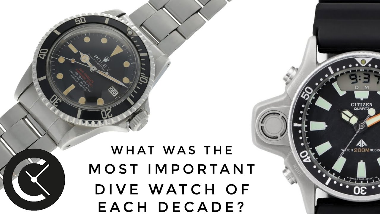 The Most Important Dive Watch of Each Decade - YouTube