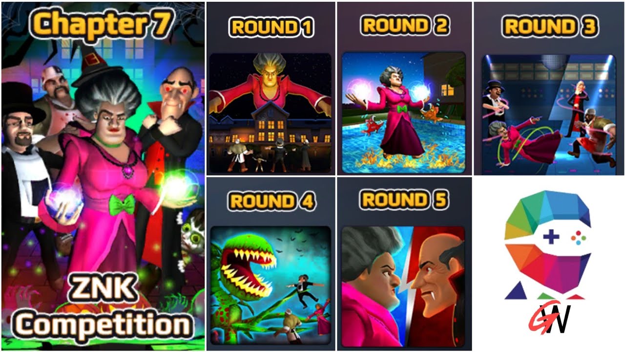 Scary Teacher 3D - Chapter 7 ZNK Competition All Levels | Complete ...