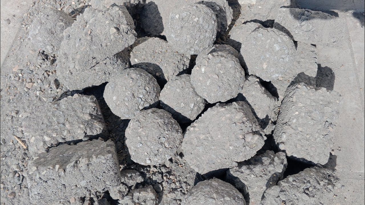 stoney texture 😷🙂‍↔️chunks and shapes water crumbling super relaxing ...
