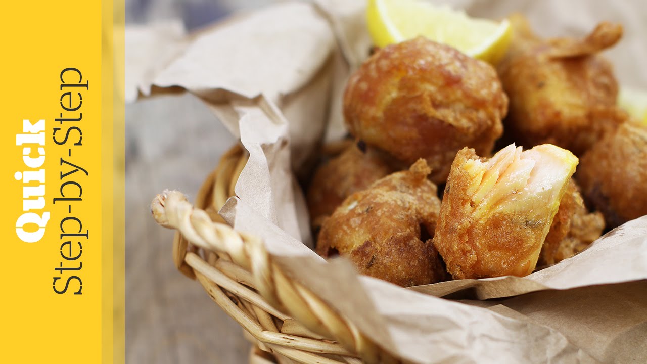 How To Make Fish Pakora | Crispy Fish Recipe | Quick Step-By-Step ...