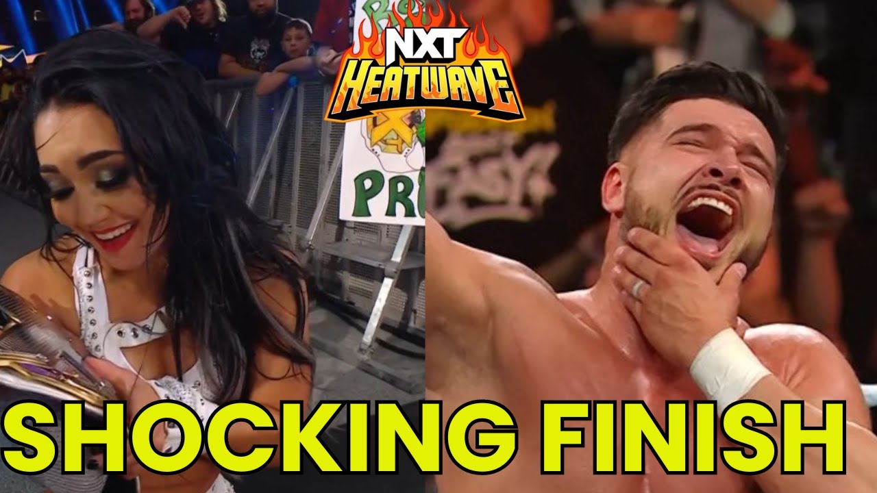 WWE NXT Heatwave Results: Shocking Finish - YouTube