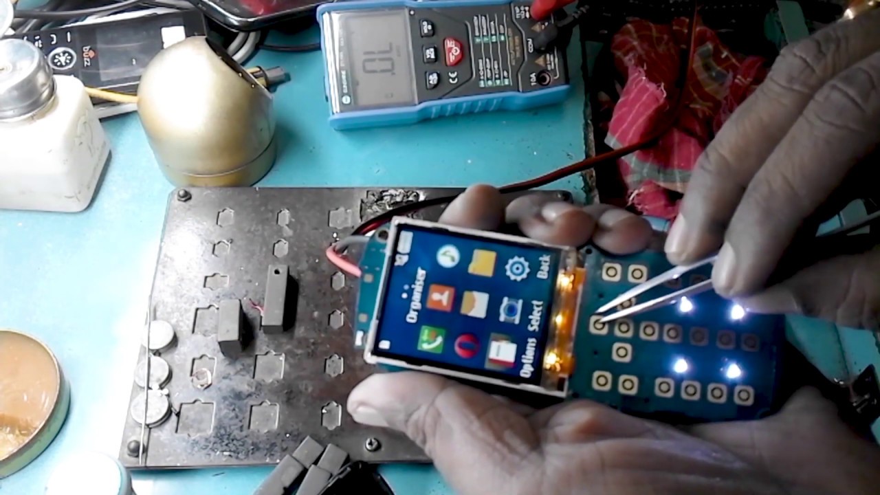 samsung sm b313e keypad ways 1 2 3 menu and down key not working ...