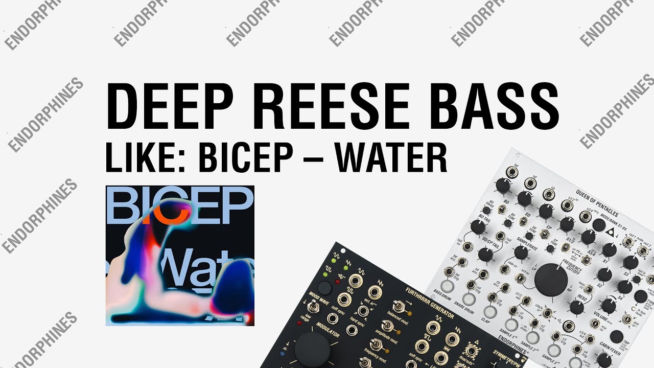 How to make: DEEP REESE BASS like: Bicep - Water - YouTube