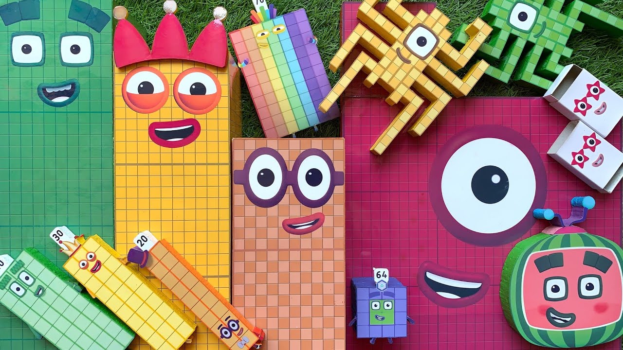 Looking for Numberblocks NEW 10444 Puzzle Tetris Shape ASMR | Numberblocks Satisfying Video ...