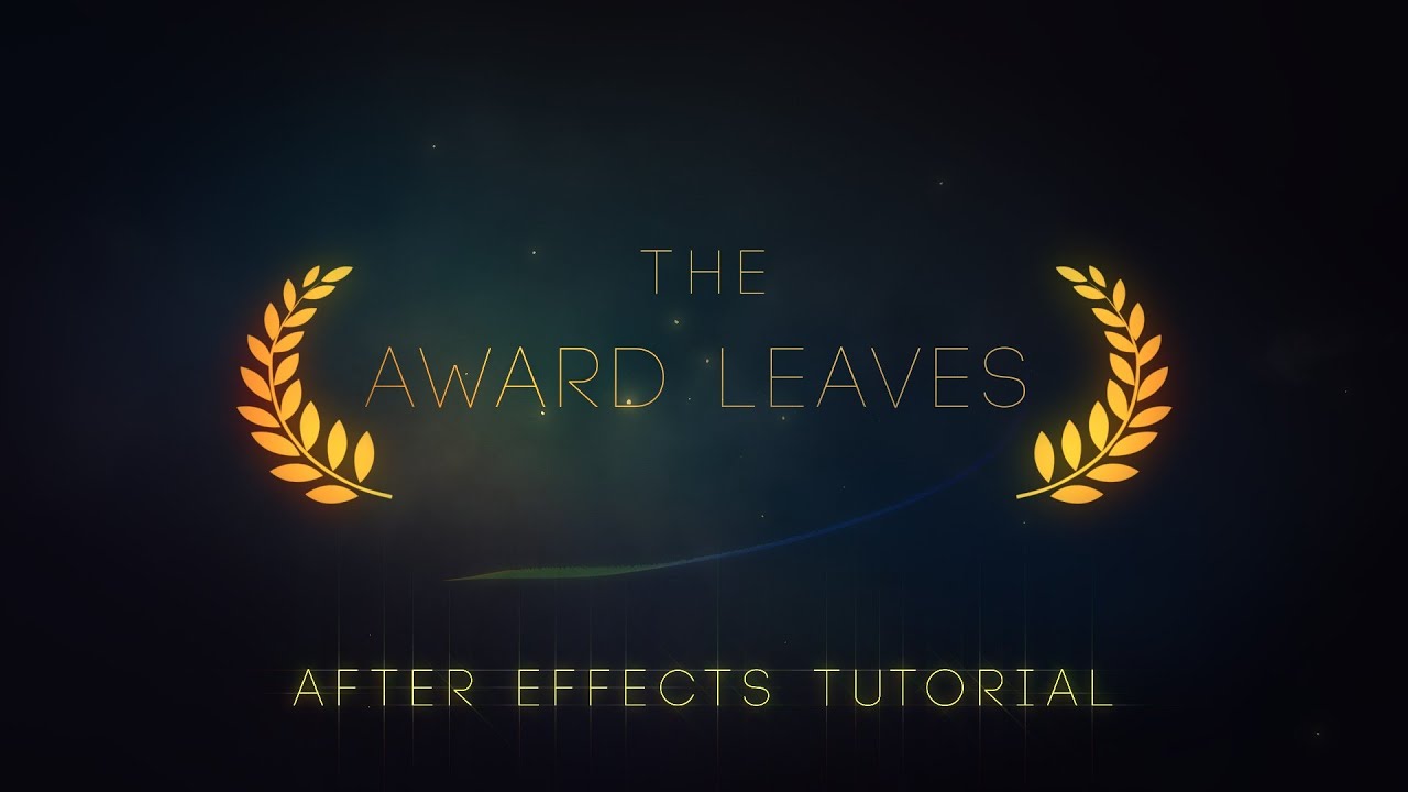 Award Leaves Animation – Practical After Effects Tutorial - YouTube