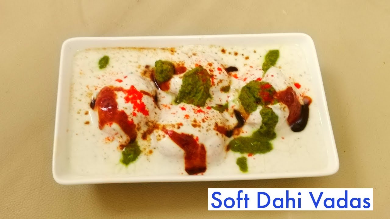 Dahi Vada Recipe | Dahi Bhalla Recipe | South Indian dahi vada | Thayir ...