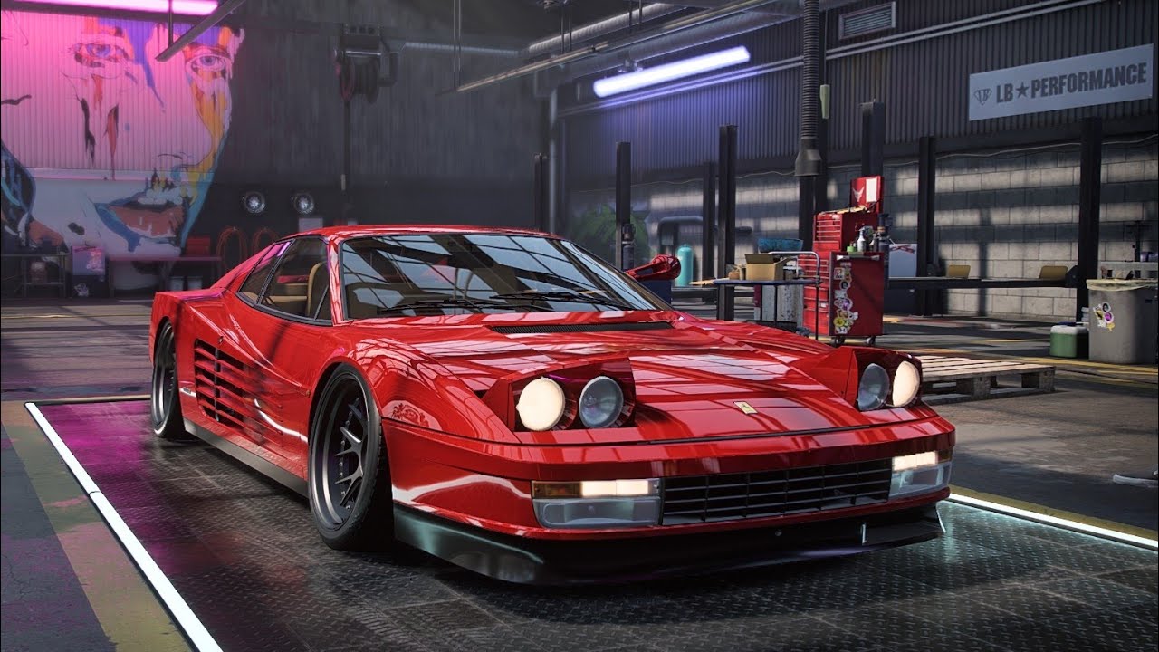 NFS HEAT || FERRARI TESTAROSSA COUPE B4 GAMEPLAY AND SPEEDING TEST ...