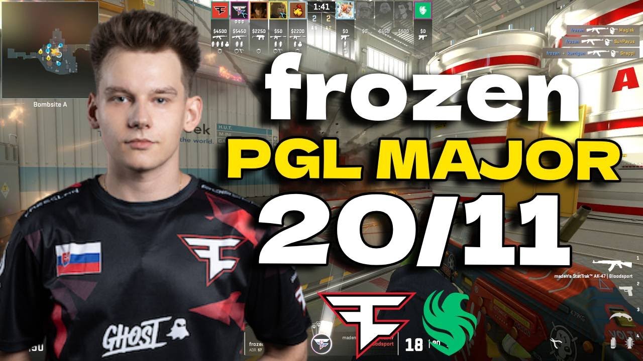 CS2 POV FaZe frozen (20/11) vs Falcons (Nuke) PGL CS2 Major Copenhagen 2024 Europe RMR A - YouTube