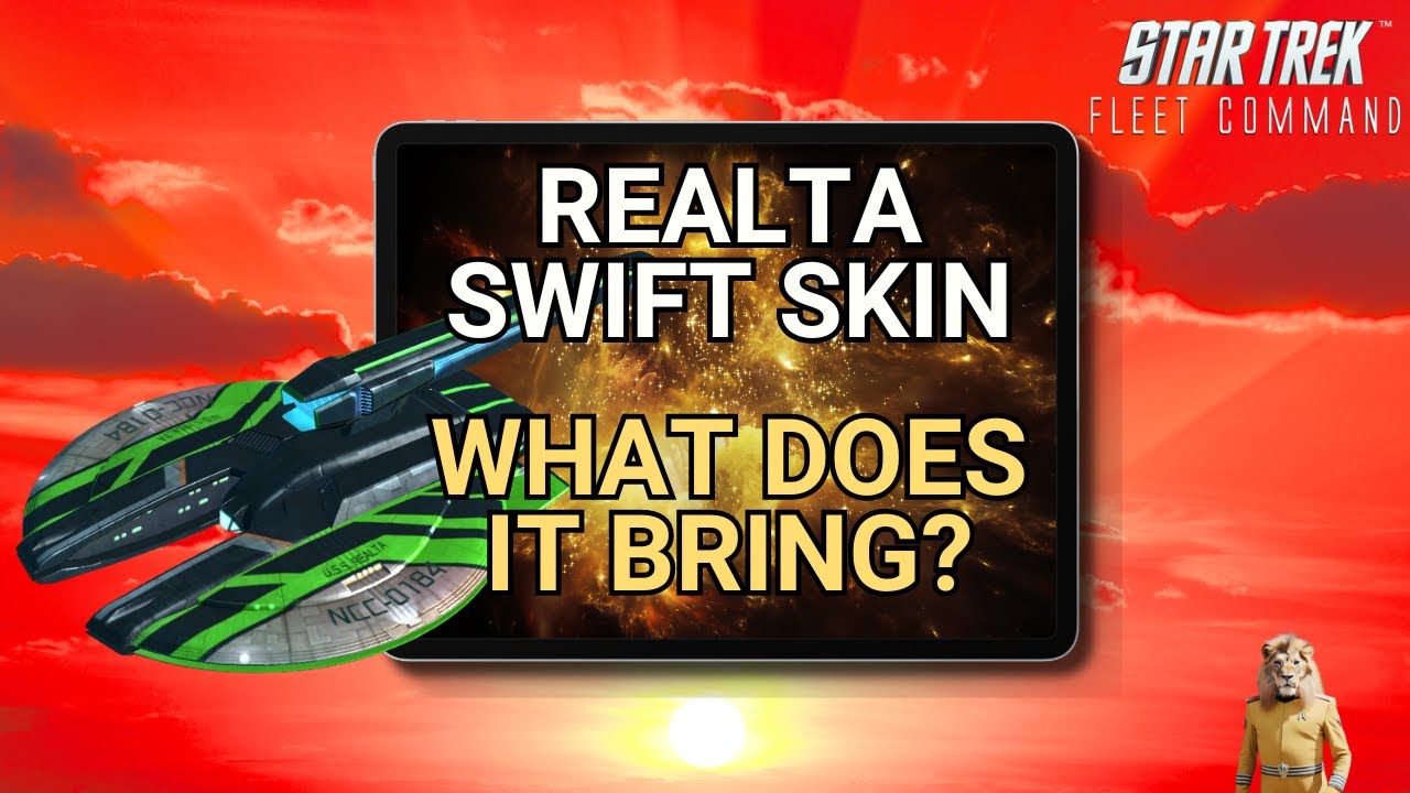 Realta Swift Skin | How to play Star Trek Fleet Command | Outside Views STFC - YouTube