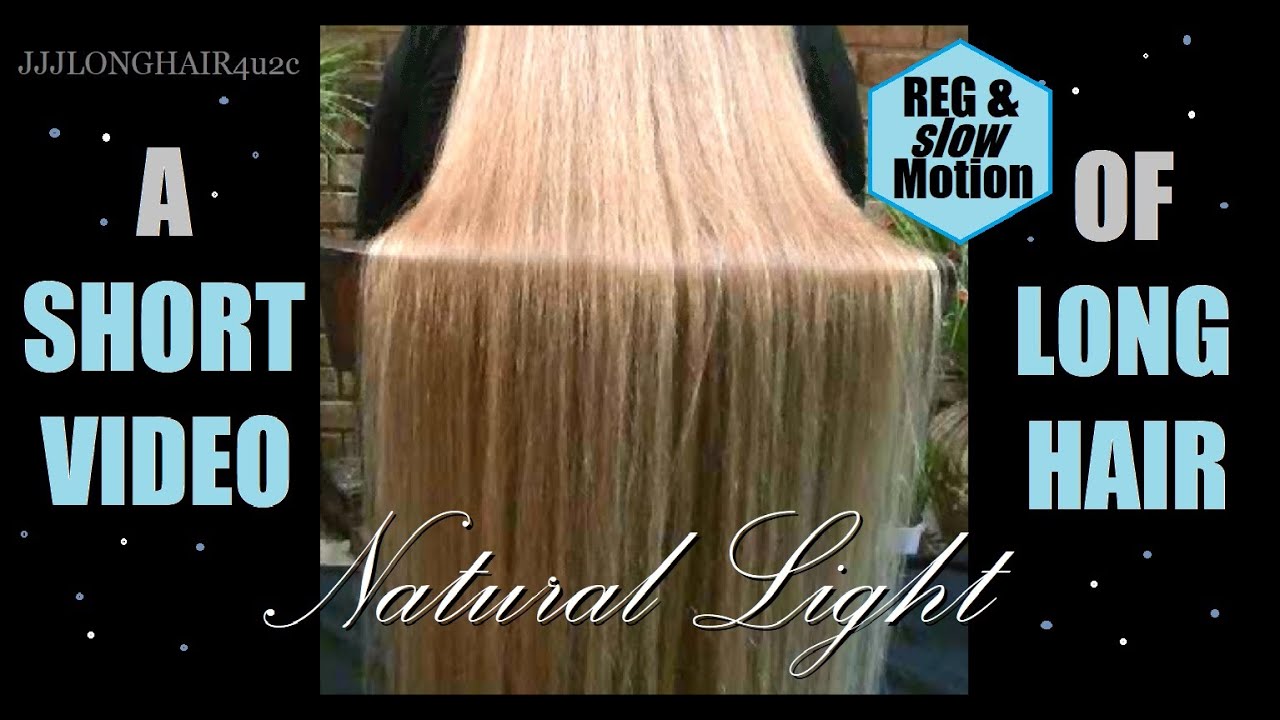 A Short Video of LONG HAIR🤩 Reg ,SLOW Motion & Up Closer! - YouTube