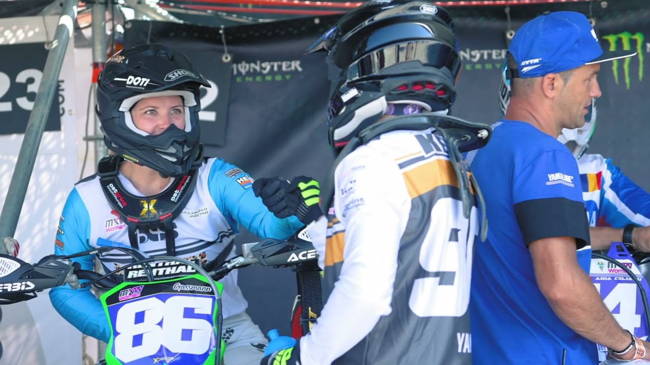 MXGP Turkiye (Afyonkarahisar) 2022 WMX Sandra Keller & Ramona Gassmann ...