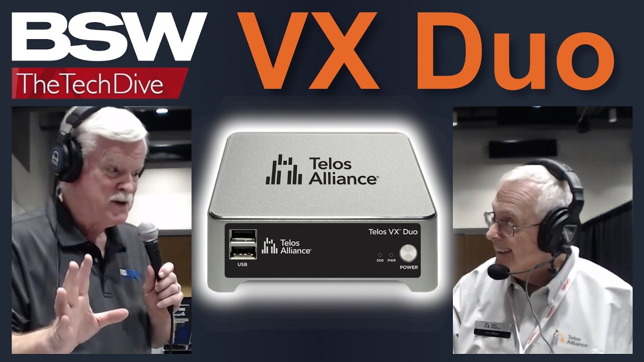 BSW Presents: Tech Dive S04E07 - Telos VX Duo - YouTube