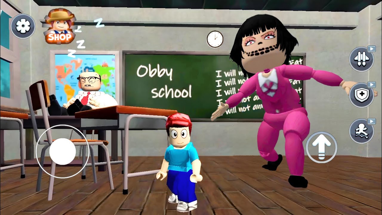 School Break: Obby Escape - Full Gameplay (Android) - YouTube