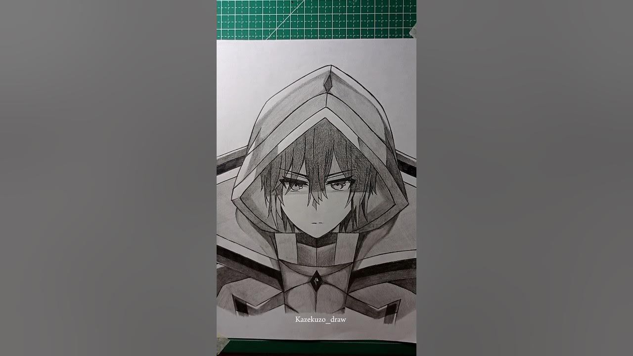 How To Draw Cid Kagenoushadow The Eminence In Shadowshorts Youtube