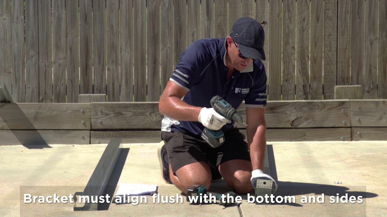 Absco Sheds - Fortress Shed Door Mullion Assembly - YouTube