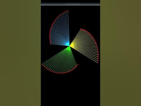 Twisting Layers Graphic Design Code | Python Turtle - YouTube