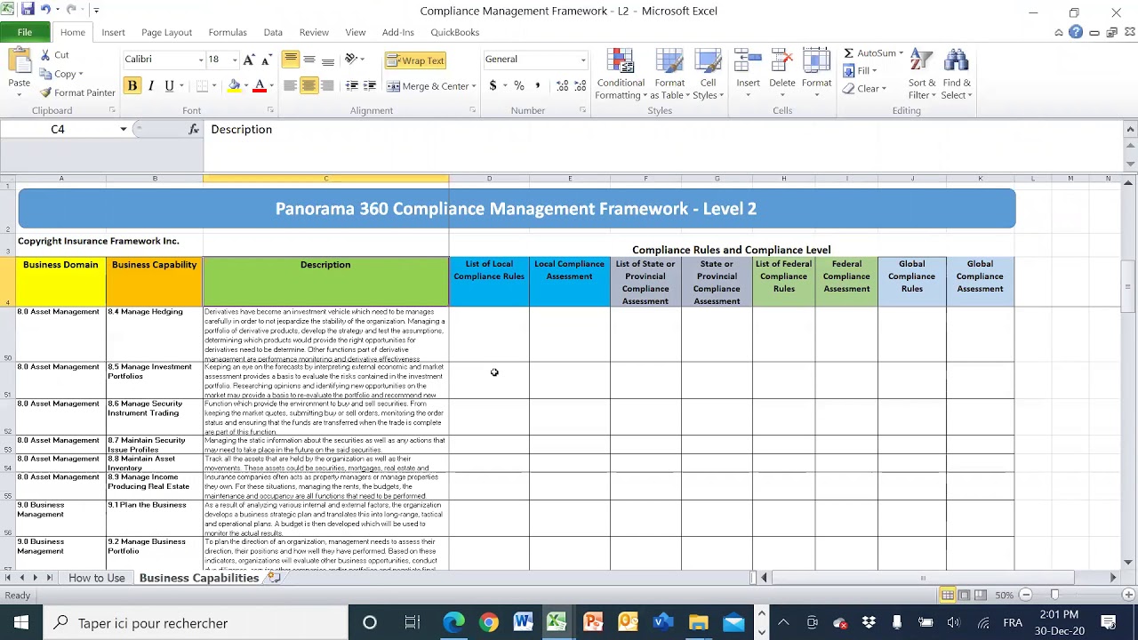 Panorama 360 - Compliance Management Framework - YouTube