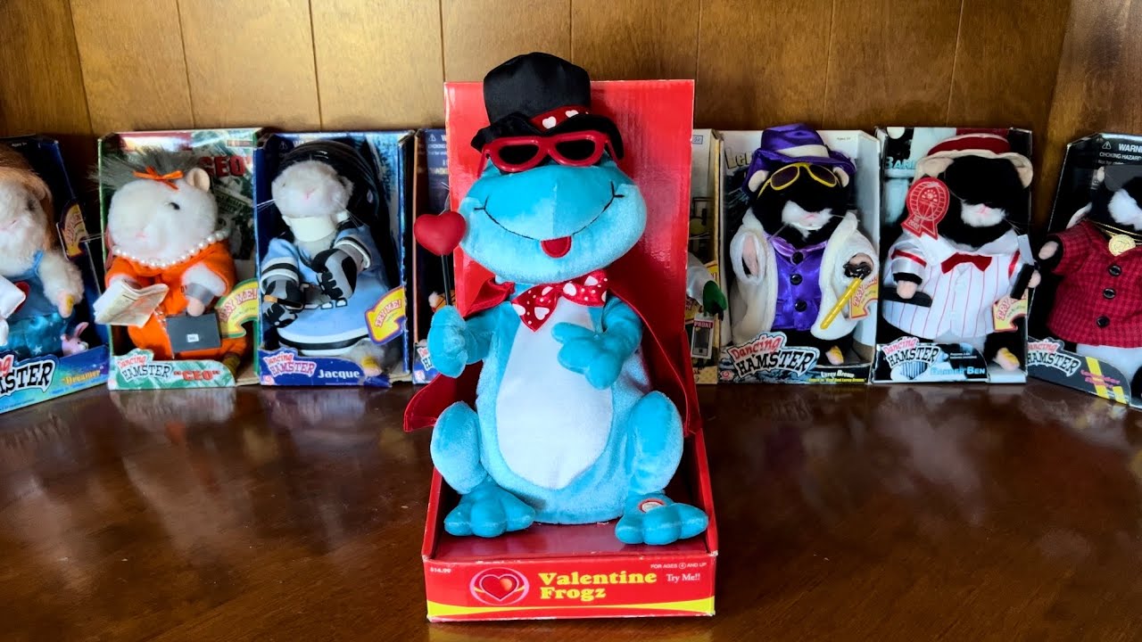 Gemmy PROTOTYPE Valentine Frogz - “Yeah!” (Blue) - YouTube