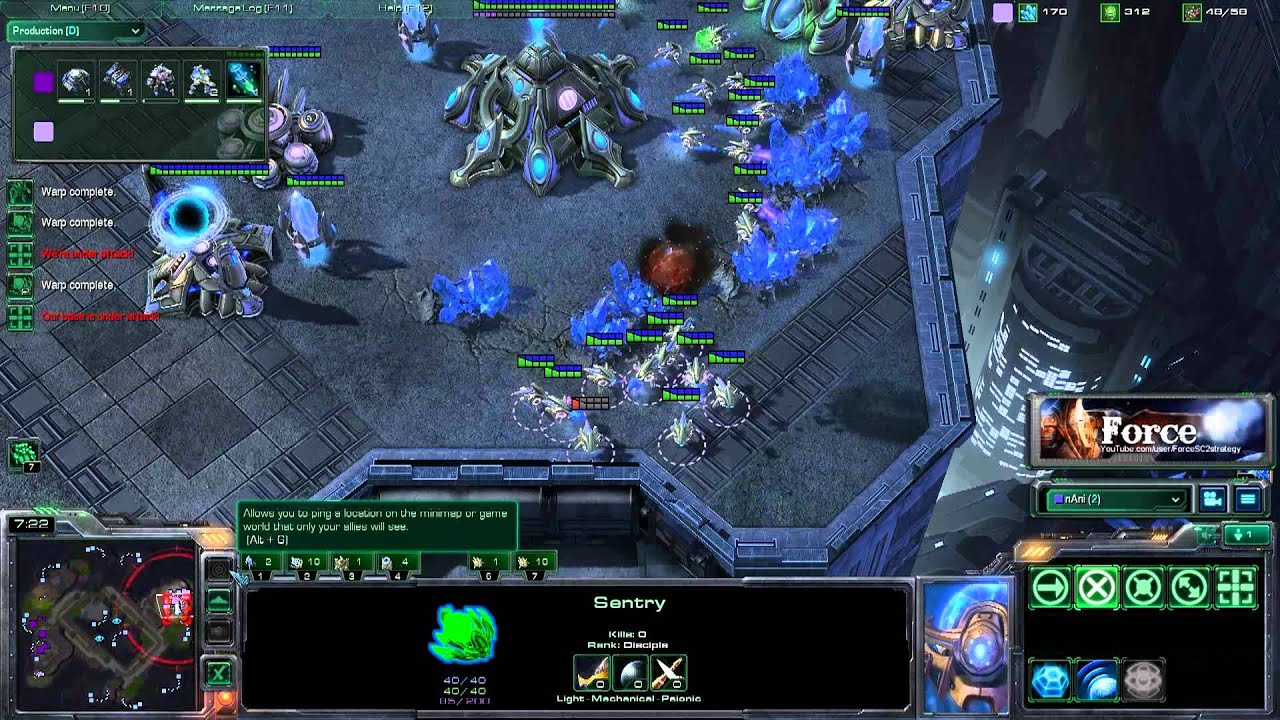 StarCraft 2 - [P] 4 Gate: Proxy Pylon - Strategy - YouTube