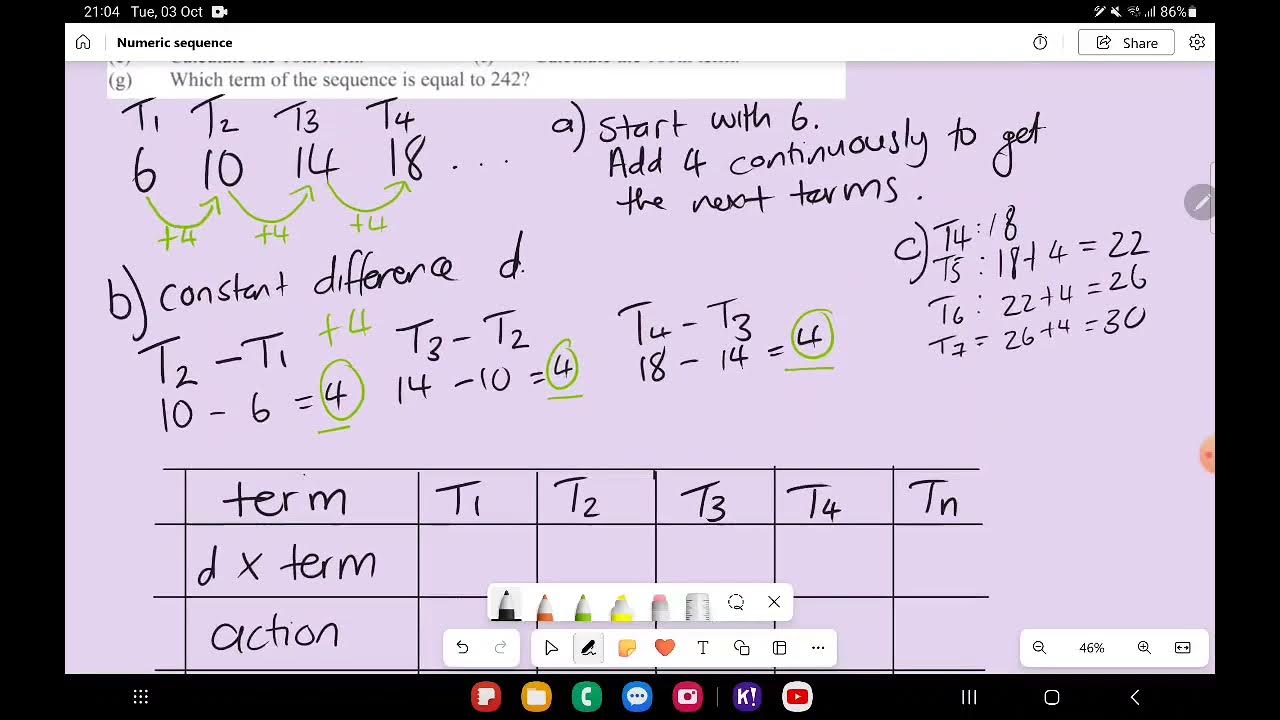 Numeric Patterns 1 - YouTube