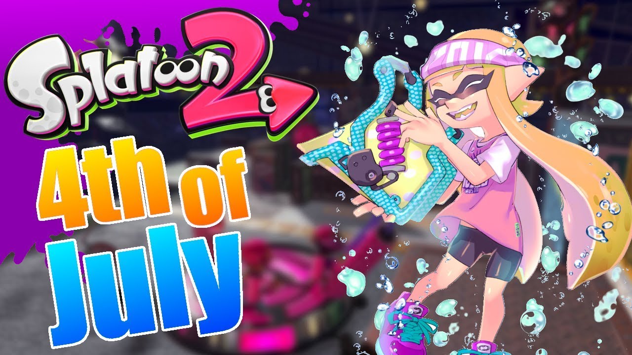 Splatoon 2 | Explosher Fireworks! - YouTube