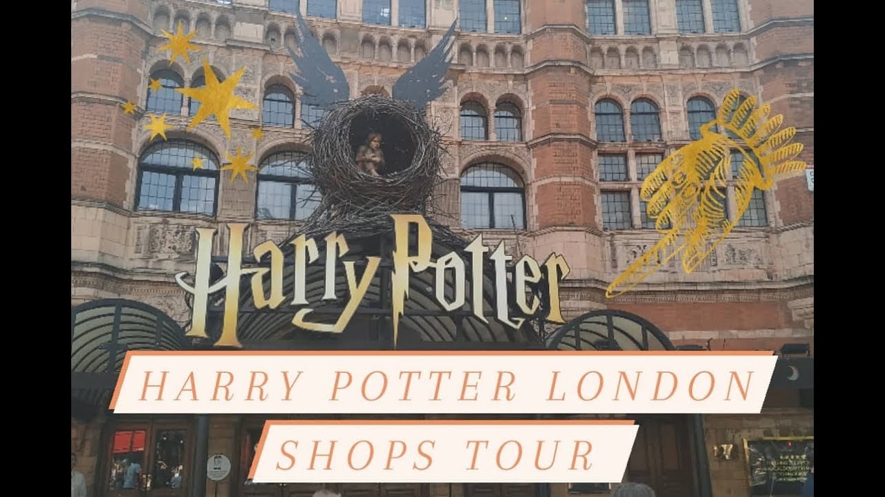 HARRY POTTER LONDON SHOPS TOUR~ MINALIMA NOBLE PLATFORM 9 3/4 SHOP ...