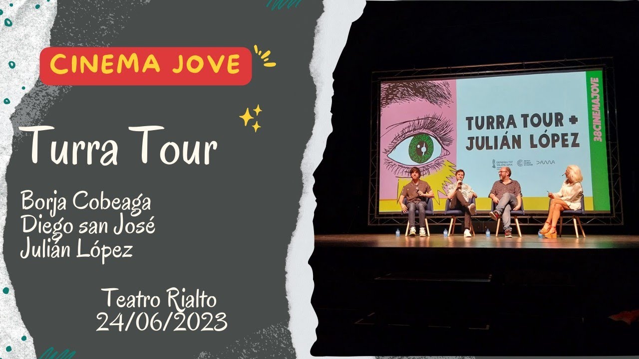Turra Tour de Borja Cobeaga y Diego San José en Cinema Jove 2023 - YouTube