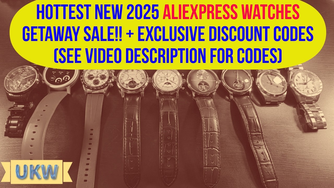 2025's Hottest NEW Watches on AliExpress – Limited Time SUMMER SALE ...