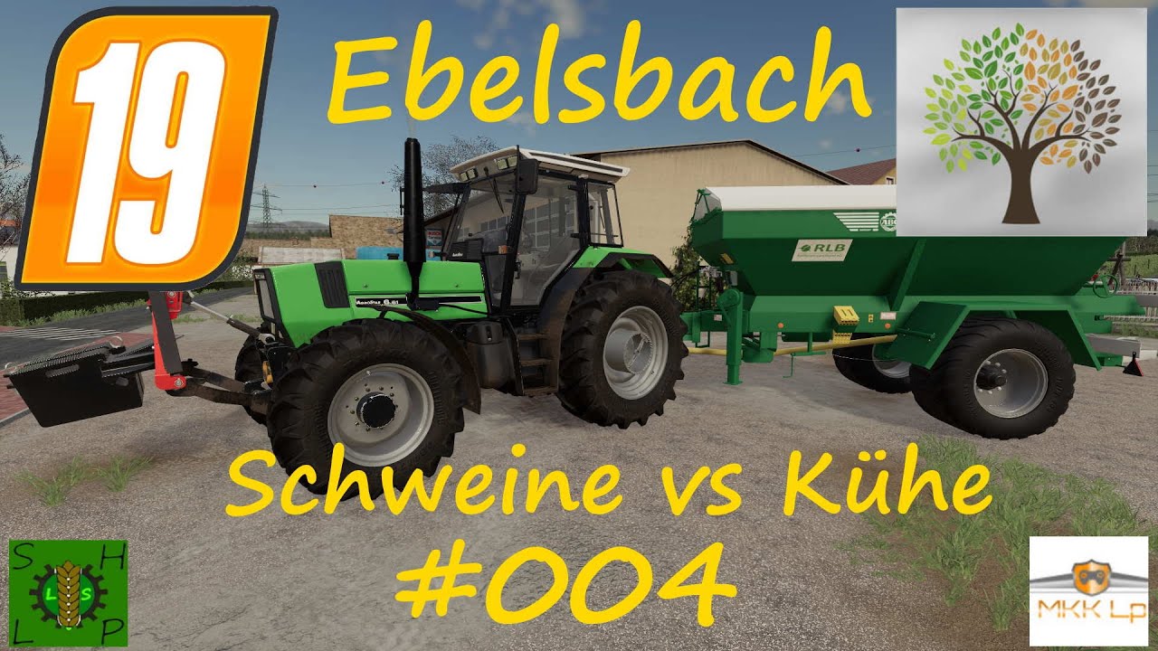 LS19 - Ebelsbach MP | #004 Schweine vs. Kühe [HD] - YouTube