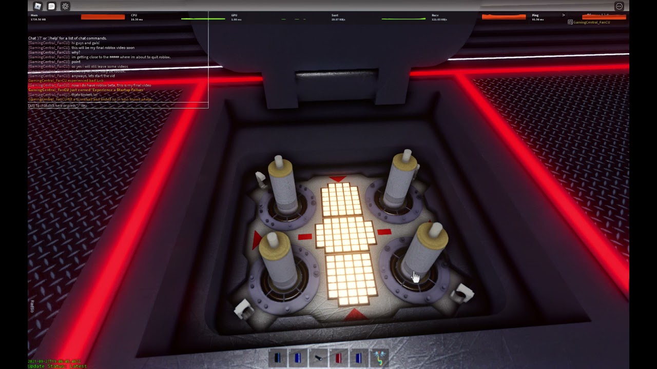 [ FINAL ROBLOX VIDEO ] Roblox B core | Startup failure, shutdown ...