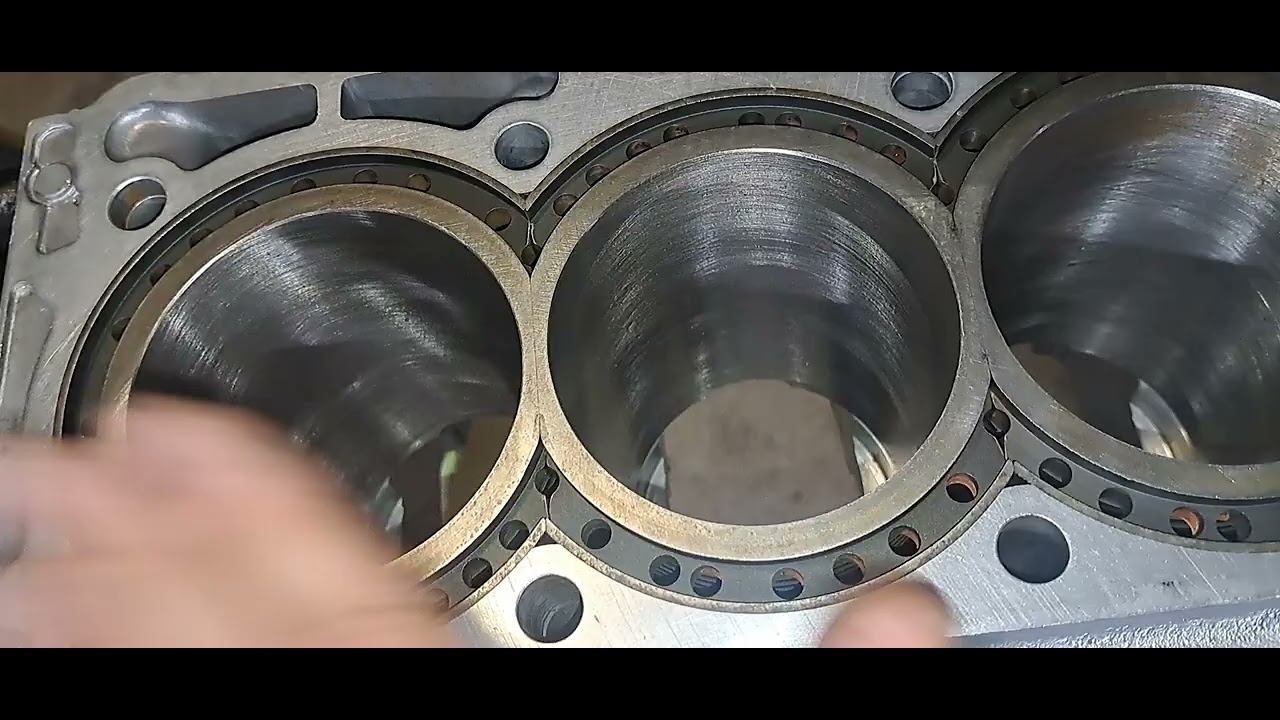 H22A block darton mid sleeve painted, update - YouTube