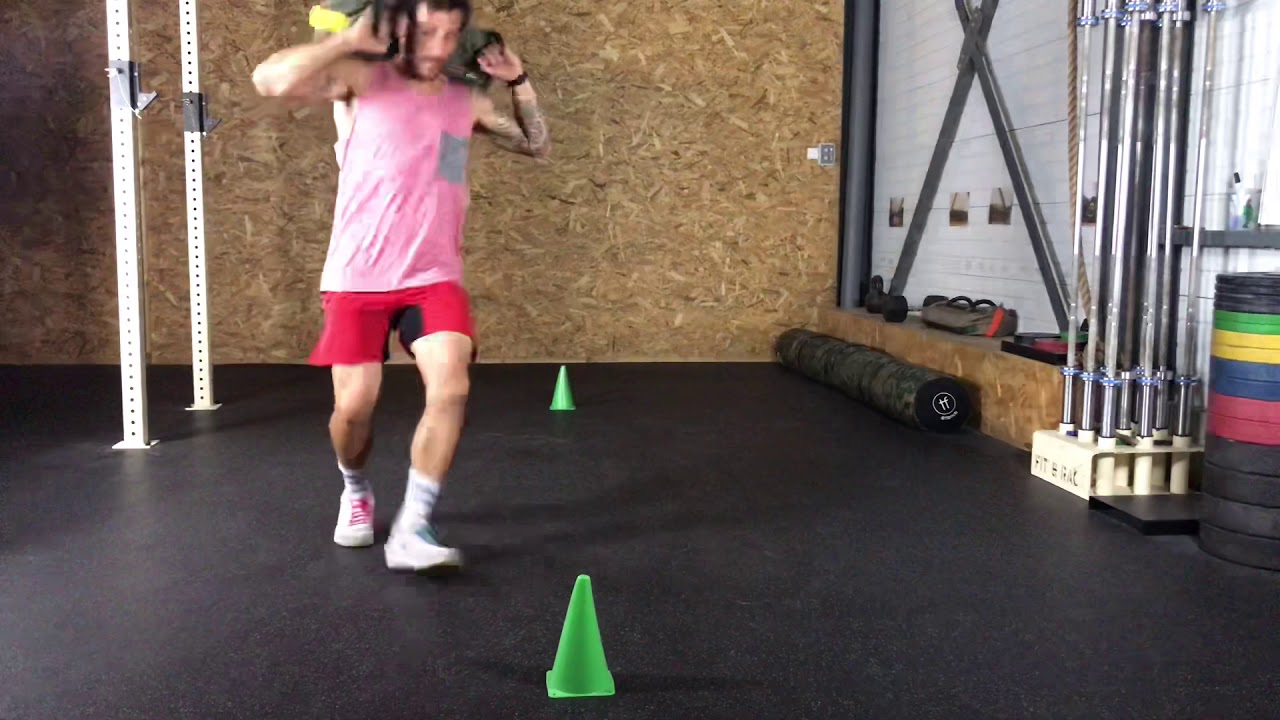 Shuttle Sandbag carry shoulder - YouTube