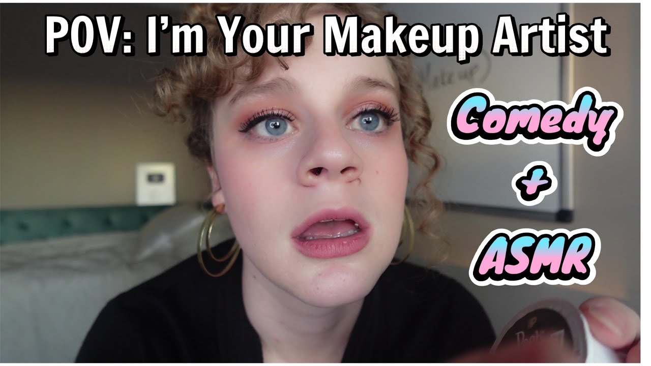 Doing Your Makeup for Prom (ASMR + Comedy) - YouTube