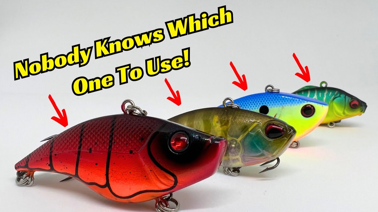 Most Anglers Don’t Know How To Choose The Correct Lipless Crankbait! Do ...