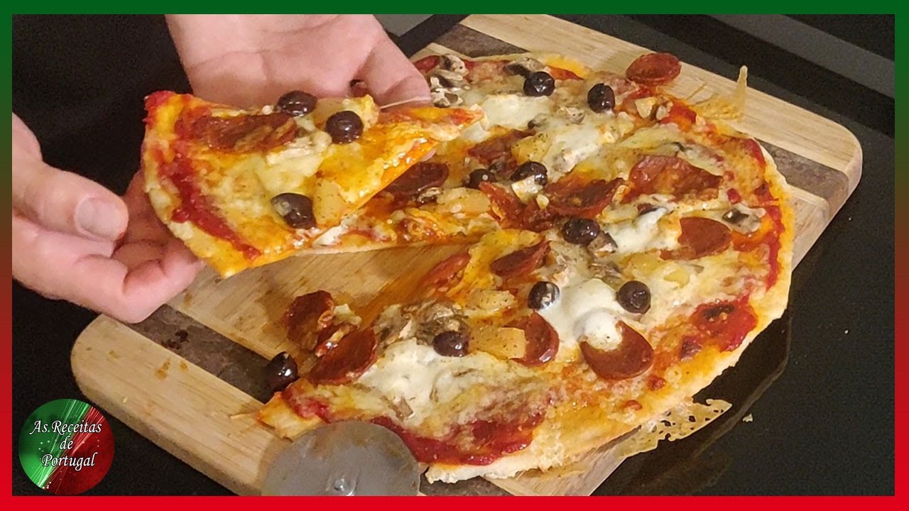 [60] Pizza Rapida e Facil em 20 Minutos - YouTube