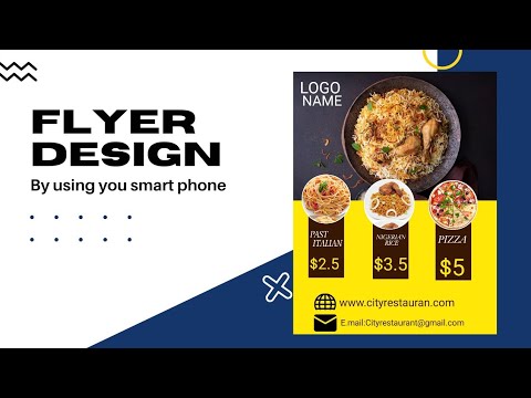Pixelap Flyer Design| Business Flyer Design Tutorial on Android |Pixellab Tutorial Flyer - YouTube