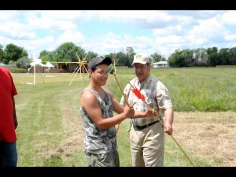 Culture Fest atlatl demonstration - YouTube